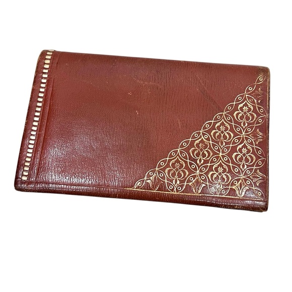 Vintage | Bags | Vintage Handmade Moroccan Soft Leather Rust Leather ...